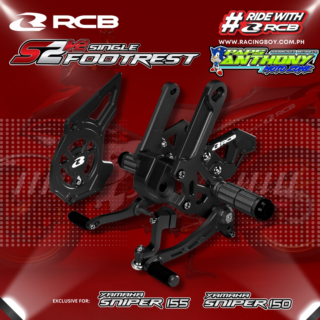 RCB S2-V2 Single Shifter for Sniper155/Sniper150 | Shopee Philippines