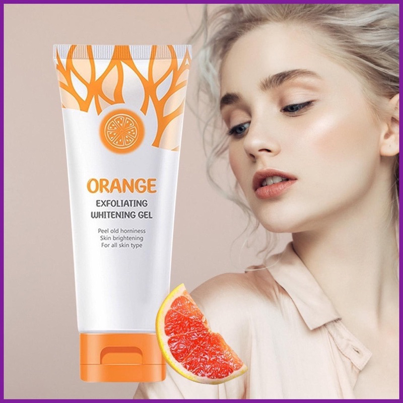 Sunisa orange scrub exfoliating gel cleanser | Shopee Philippines