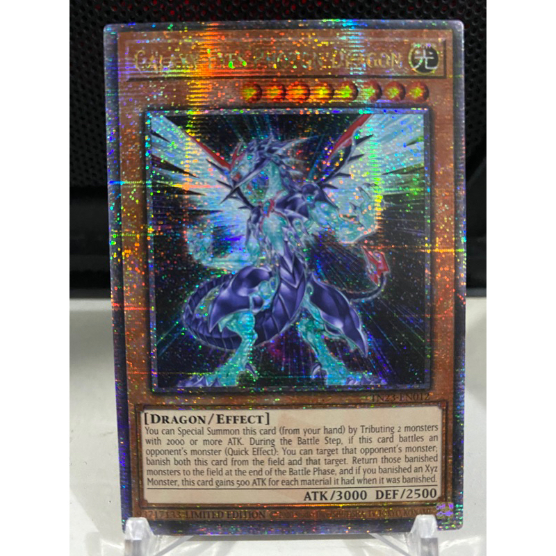 Galaxy-Eyes Photon Dragon - TN23-EN012 - Quarter Century Rare 1st Edition | Shopee Philippines