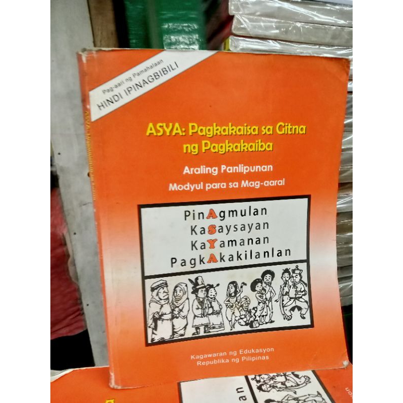 ASYA, PAGKAKAISA sa Gitna ng pagkakaiba(used book) | Shopee Philippines