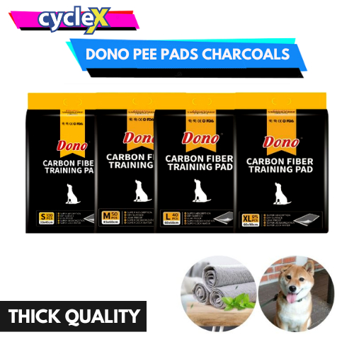 Dono Carbon Fiber Training Pads Small Medium Large XL Pet Pee and Poop ...