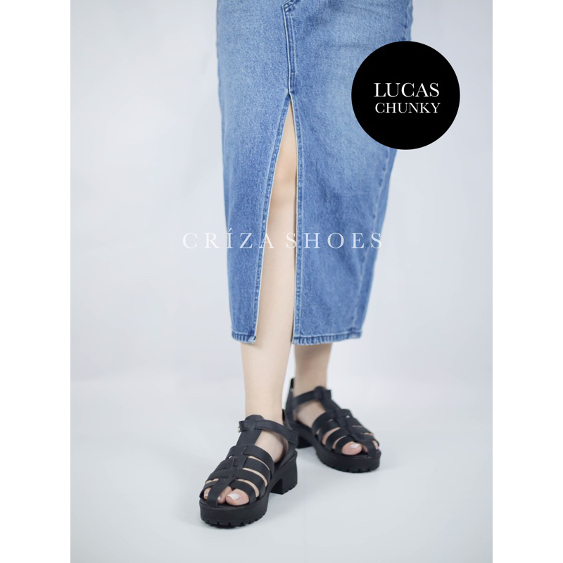 CRIZA SHOES LUCAS 2" CHUNKY SANDALS | Shopee Philippines