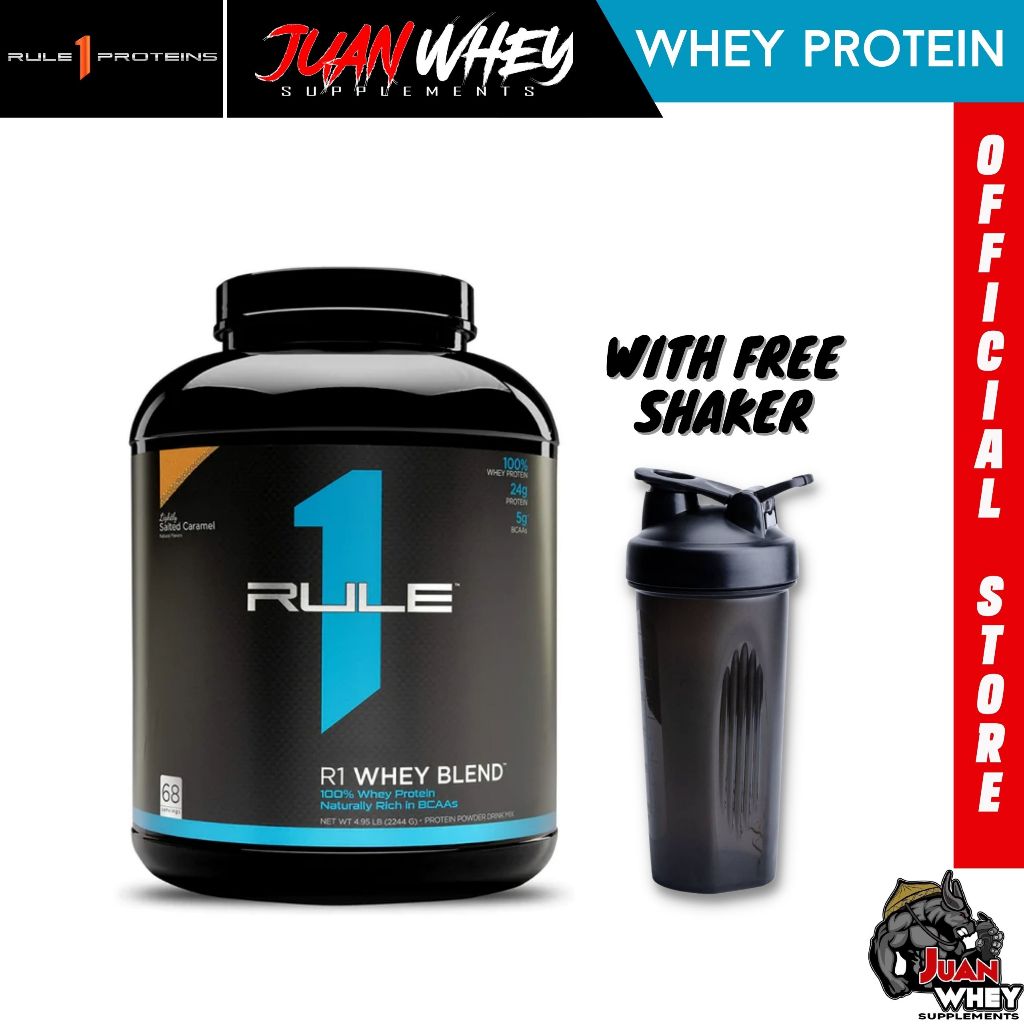 Rule 1 R1 Whey Blend with Free Shaker 5LBS | Shopee Philippines