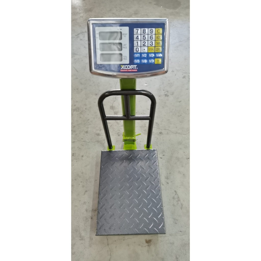 XCORT DIGITAL WEIGHING SCALE 150 KG AND 300 KG CAPACITY W/ CHARGER ...