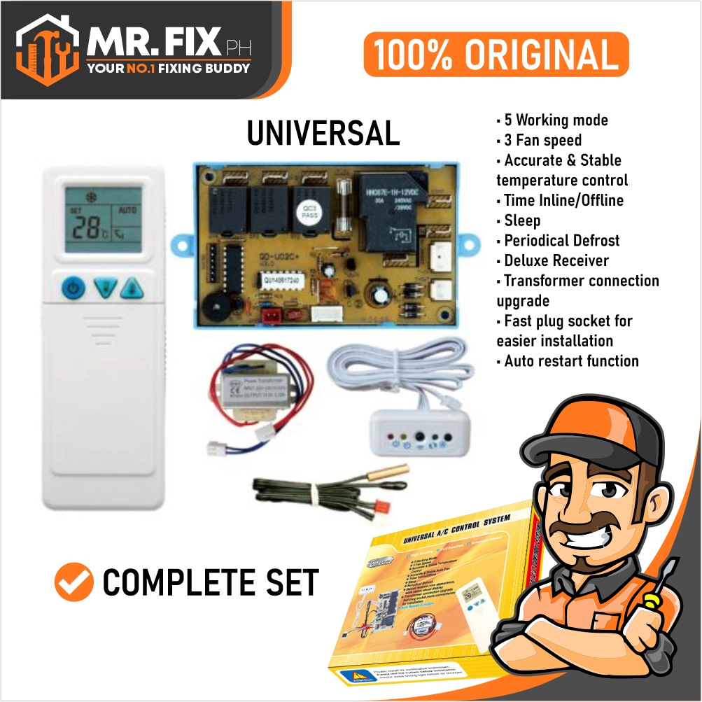 Universal Aircon Control System Board / Complete Set / 5 Working Mode ...