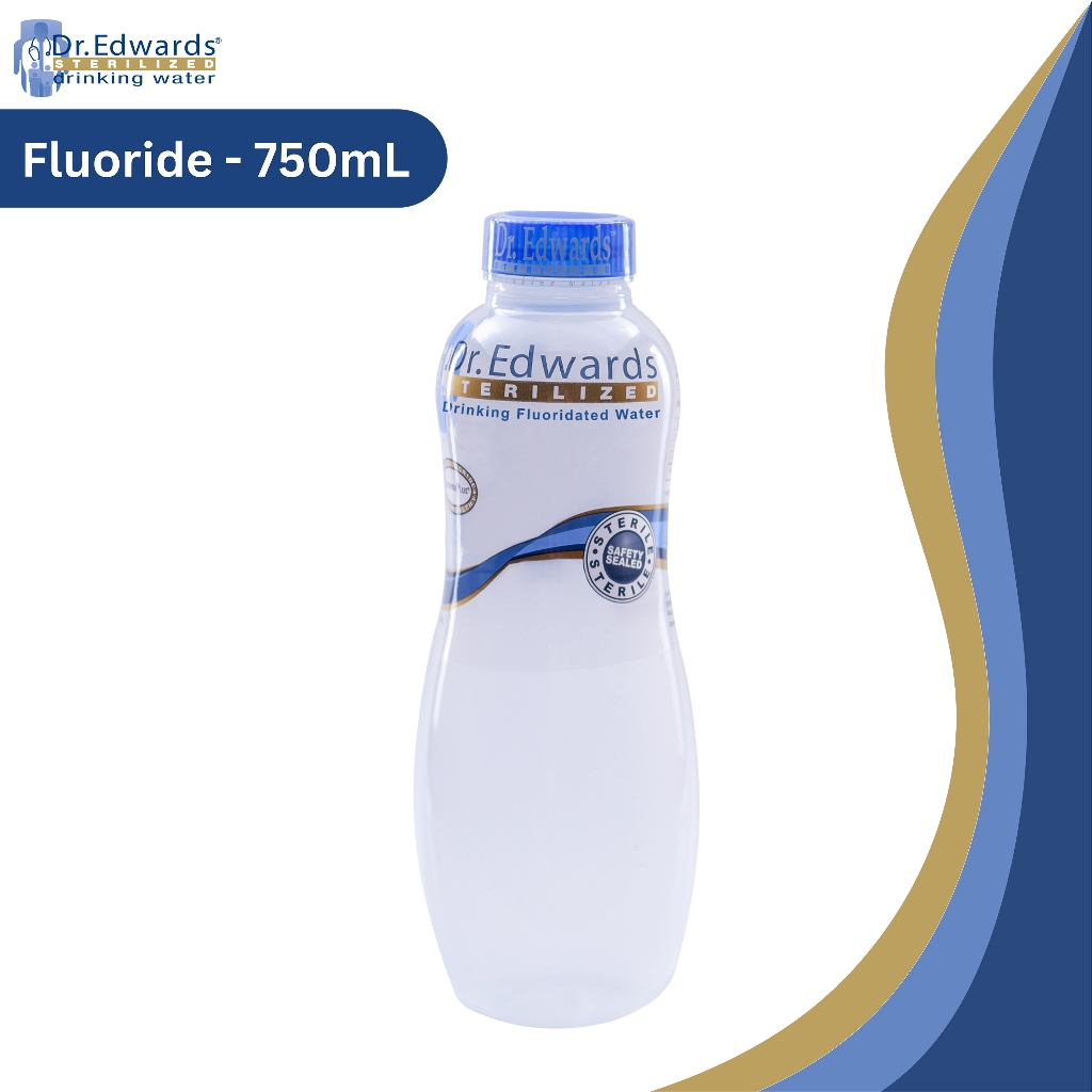 Dr. Edwards Sterilized Drinking Water Fluoride 750ML | Shopee Philippines