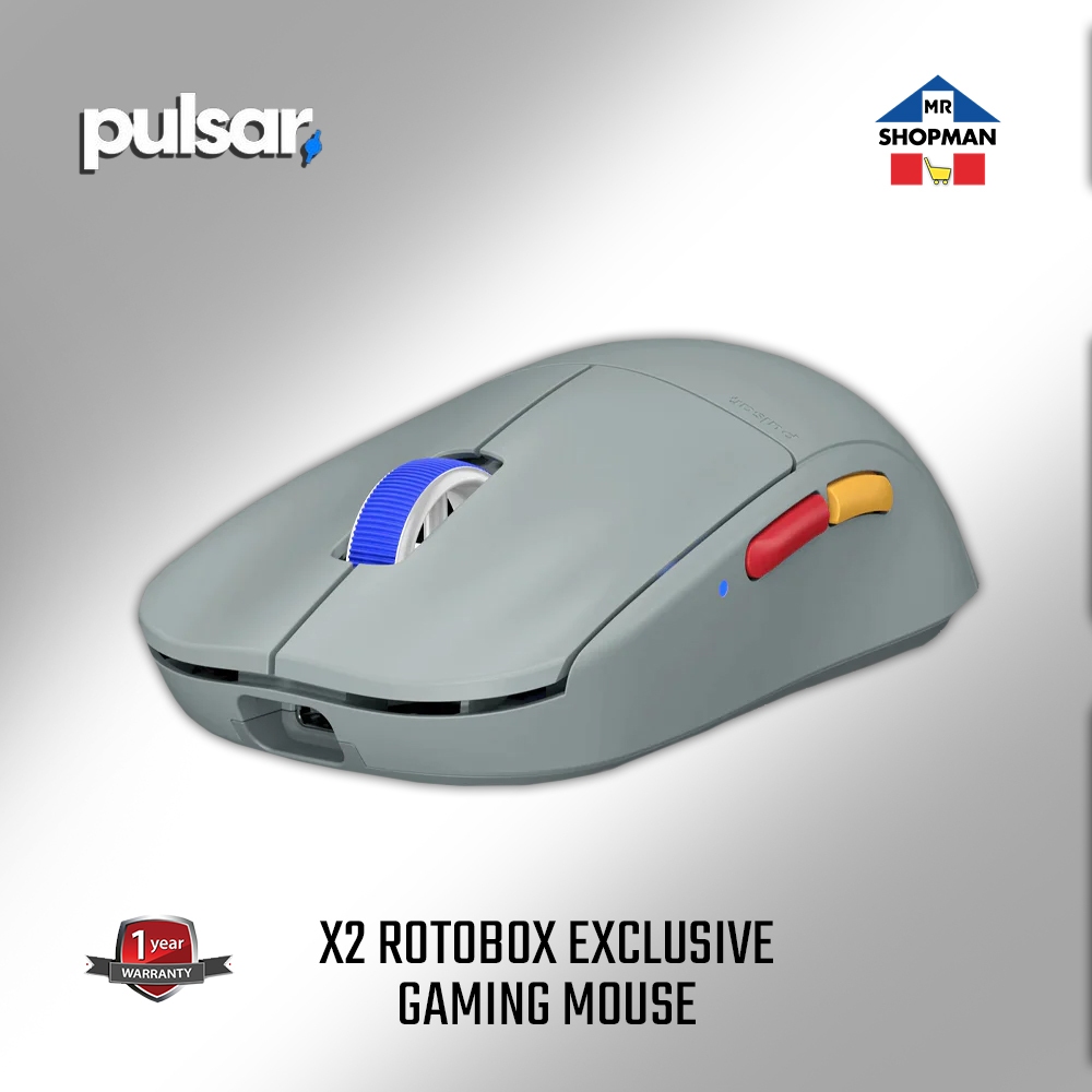 Pulsar X2 Mini Rotobox Symmetrical Ultralight Wireless Gaming Mouse ...