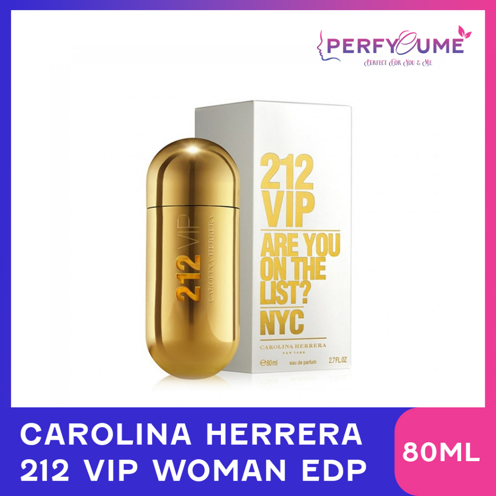 CAROLINA HERRERA 212 VIP WOMAN EDP 80ML | Shopee Philippines
