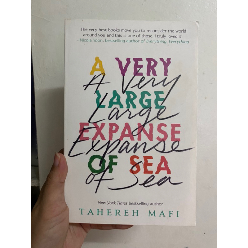 Authentic A Very Large Expanse of Sea by Tahereh Mafi | Shopee Philippines