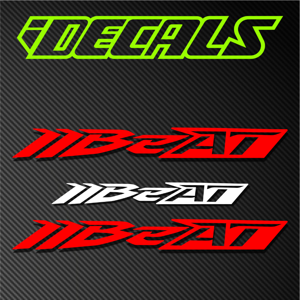 HONDA BEAT V3 STICKER 3PCS | Shopee Philippines