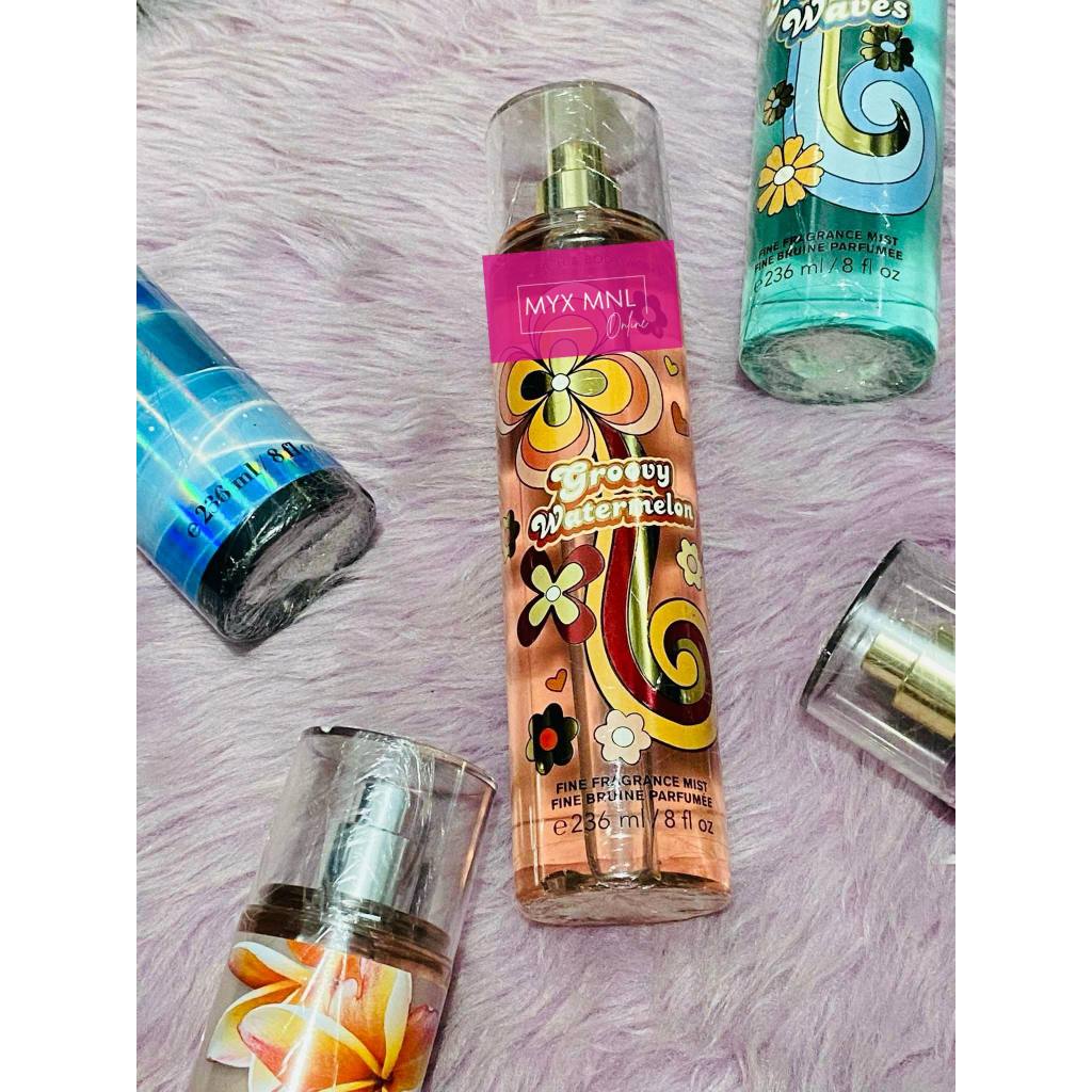 Bath & Body Works Groovy Watermelon Fragrance Mist - 236ml | Shopee ...