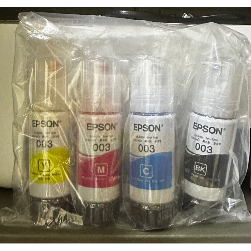 EPSON 003 Ink 65ml Cyan, Magenta, Yellow, and Black | Shopee Philippines