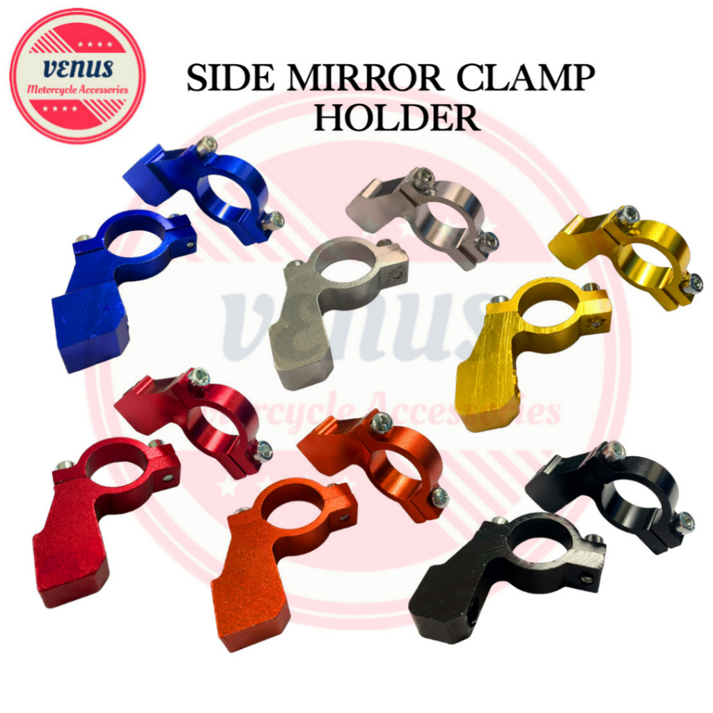 VMC Motorcycle Side Mirror Adapter Base Clamp Alloy | Shopee Philippines