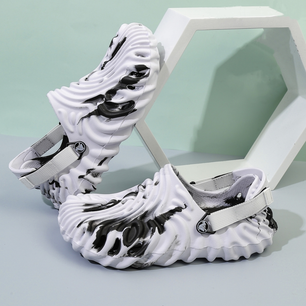 Crocs tie dye fingerprint design for men | Shopee Philippines