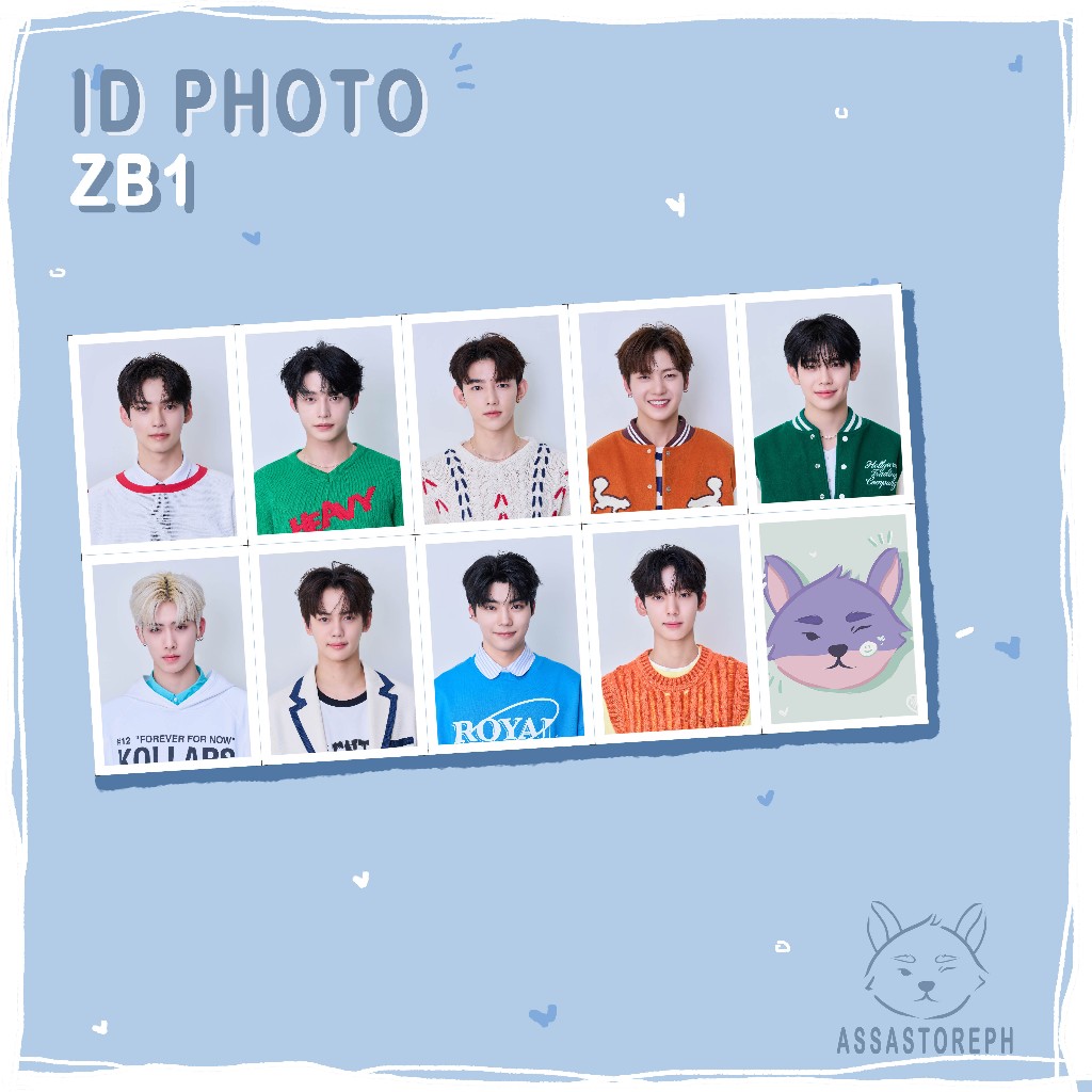 ZB1 ZERO BASE ONE ID Photo (Fanmade) Kpop | Assastoreph | Shopee ...