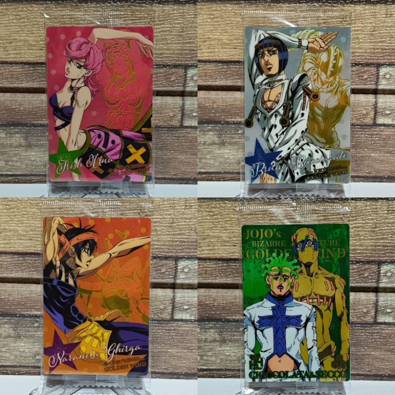 Bandai Jojo's Bizarre Adventure Wafer Cards (Sealed) | Shopee Philippines