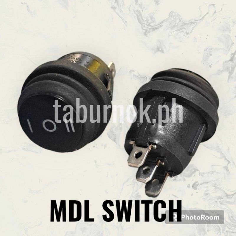 3 Way Switch MDL Mini Driving Light Rocker Switch | Shopee Philippines