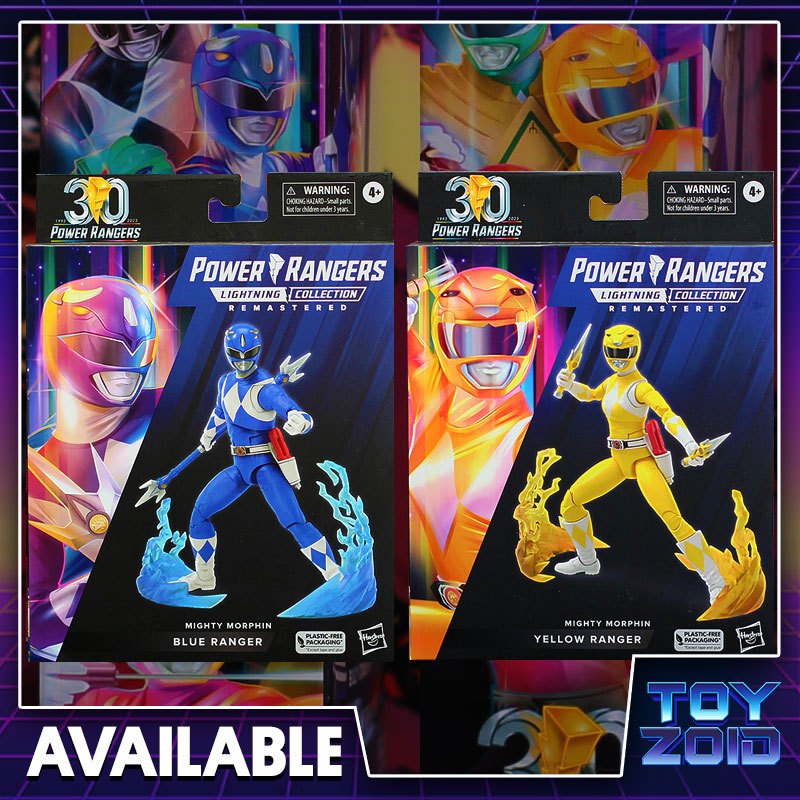Mighty Morphin Power Rangers Lightning Collection Yellow Ranger Deluxe ...