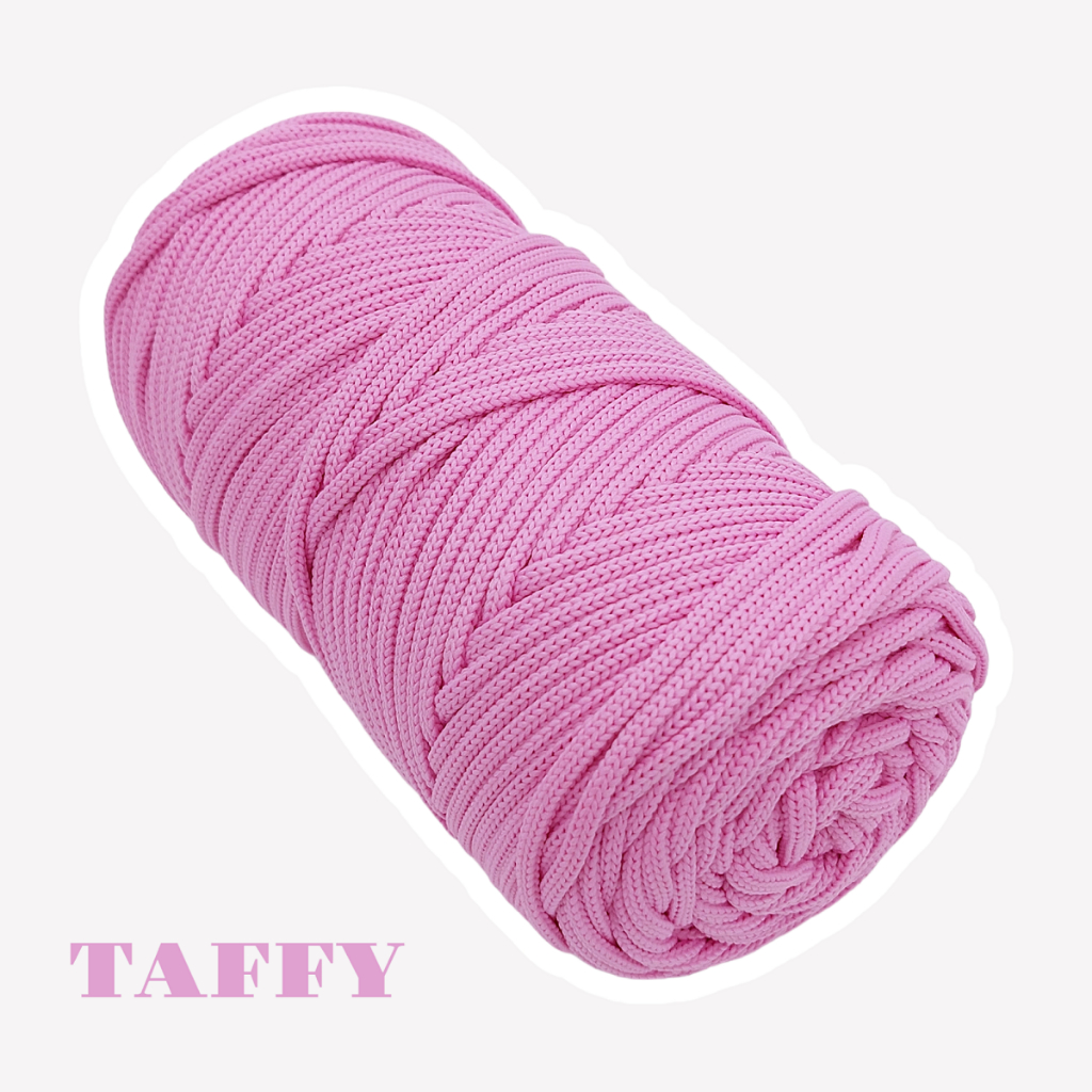 Yarns Art: 3MM POLYESTER BRAIDED MACRAME CORD ROPE 300G FOR CROCHETING ...