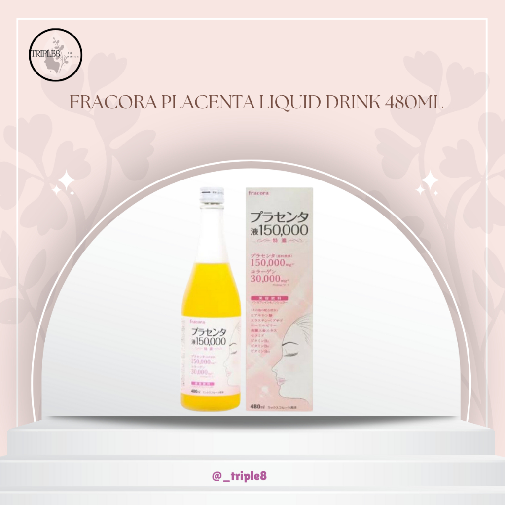 Fracora Placenta Liquid Drink 480ml | Shopee Philippines
