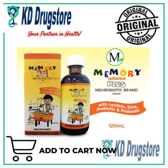 MEMORY ADVANCE PLUS SYRUP 120ML | Shopee Philippines