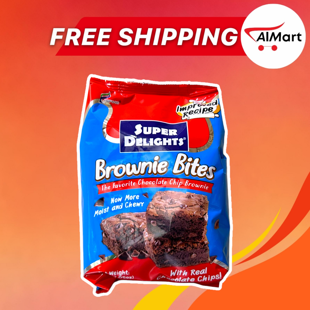 SUPER DELIGHTS BROWNIE BITES (200 GRAMS) | Shopee Philippines