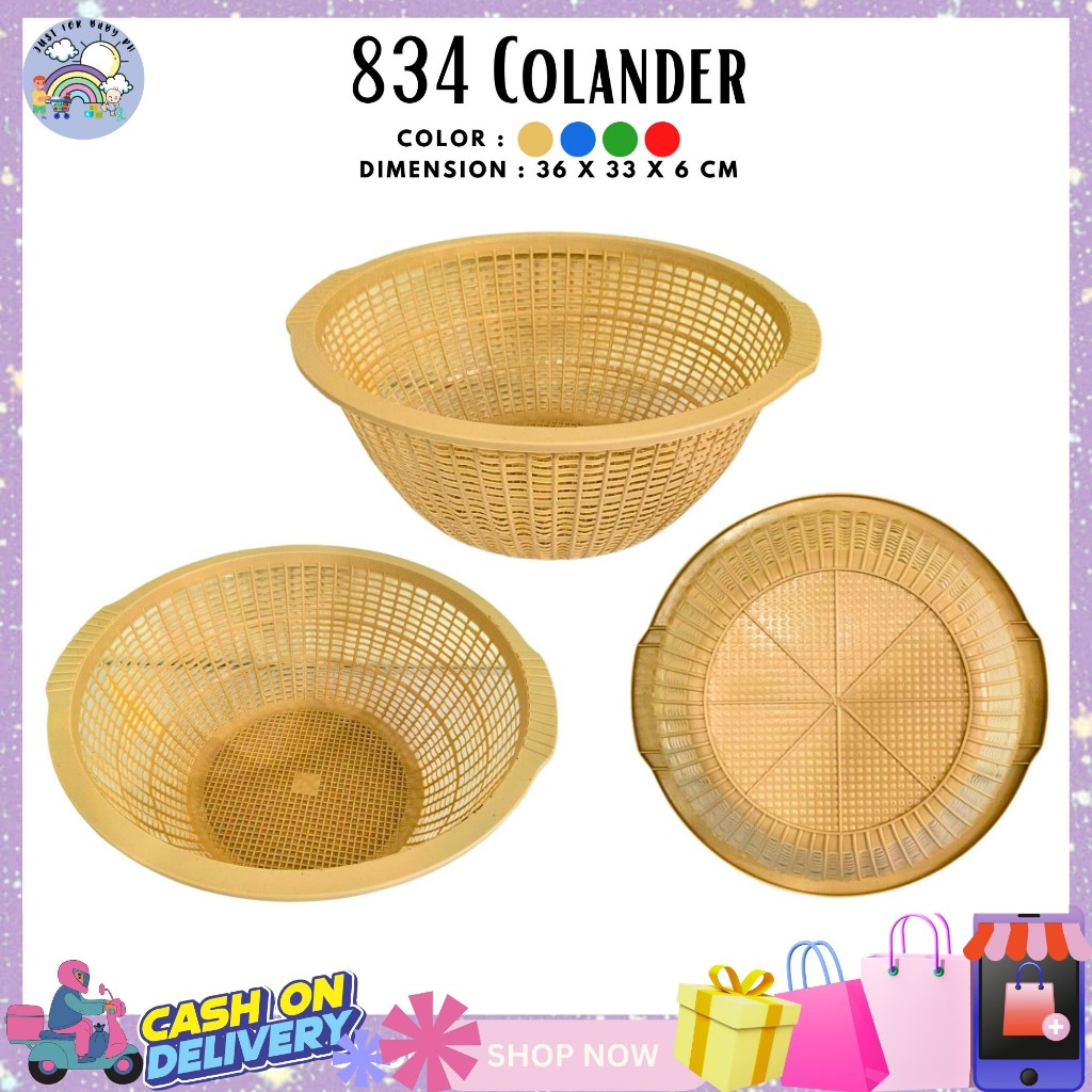 834 COLANDER/COLORED COLANDER/PLASTIC COLANDER/STRAINER #strainer # ...