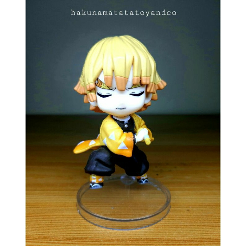 Bandai Demon Slayer Zenitsu Agatsuma Chibi Master Figure | Shopee ...