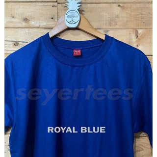 [SEYERTEES] Yalex ROUND Neck Red Label XS TO 5XL ROYAL Blue/MIDNIGHT ...