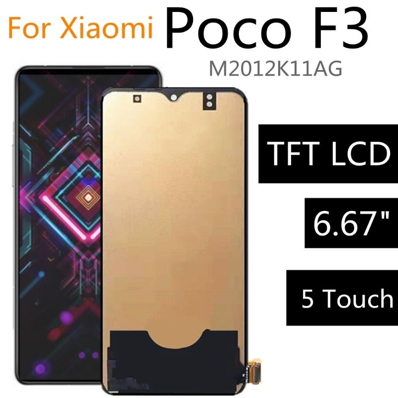 TD-store For Xiaomi POCO F3/POCO F4/SHARK4/REDMI K40/K40PRO M2012K11AG LCD Display Touch Panel ...