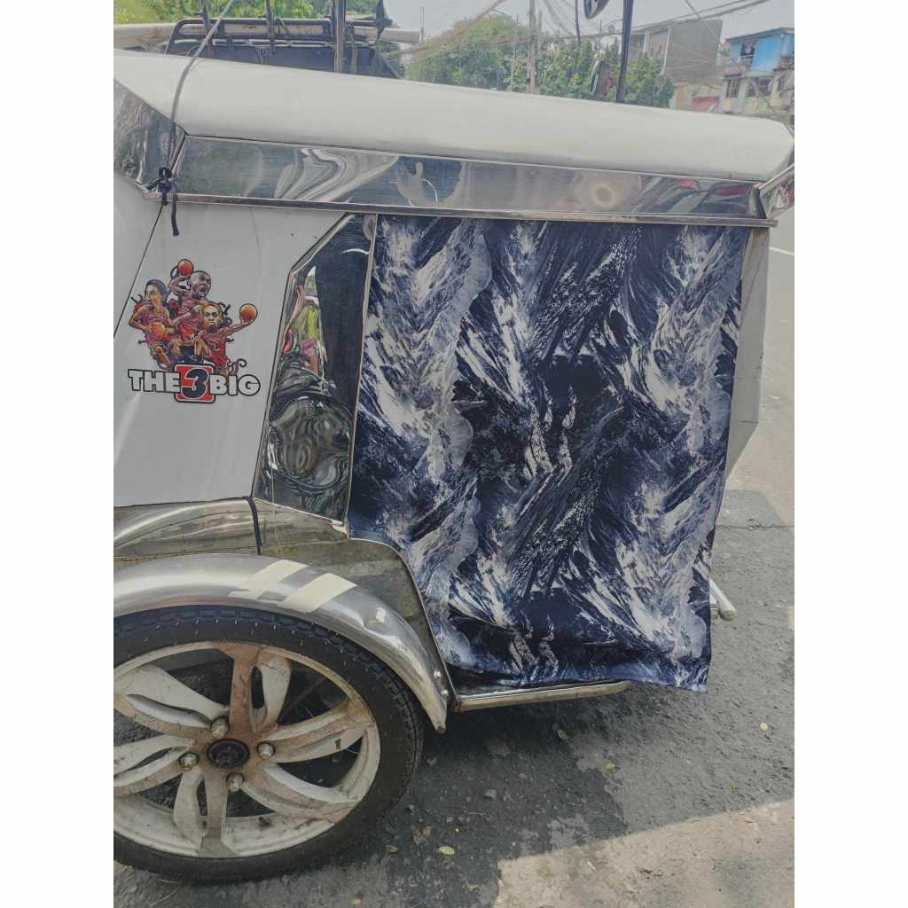 CURTAIN FOR TRYCYCLE , SIDECAR AND KULIGLIG | Shopee Philippines