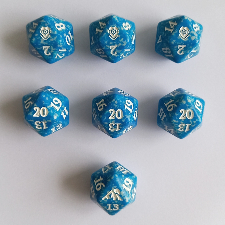 1pc. Magic the Gathering D20 Spindown Life Counter (Blue) | Shopee ...