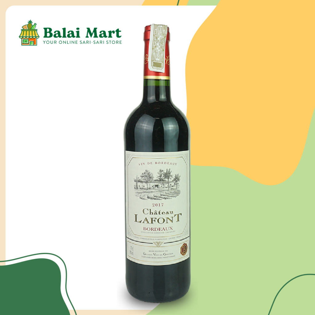 Chateau Lafont Bordeaux 750 mL | Shopee Philippines