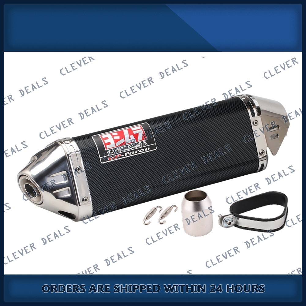 Yoshimura GP Force Slip On Universal Exhaust Muffler Pipe | Shopee ...