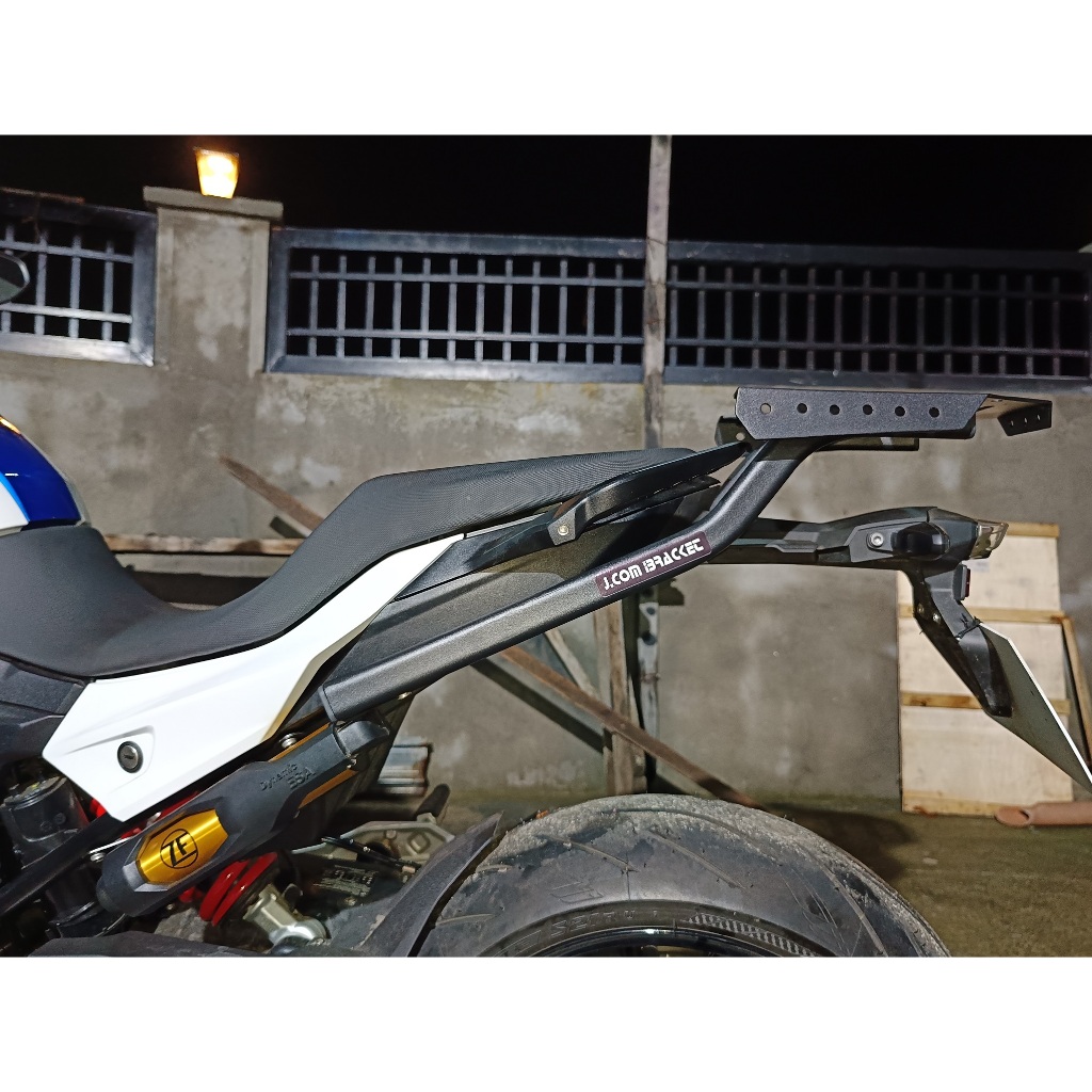 BMW F900R / F900 XR HEAVY DUTY TOP BOX BRACKET (with side pannier ...