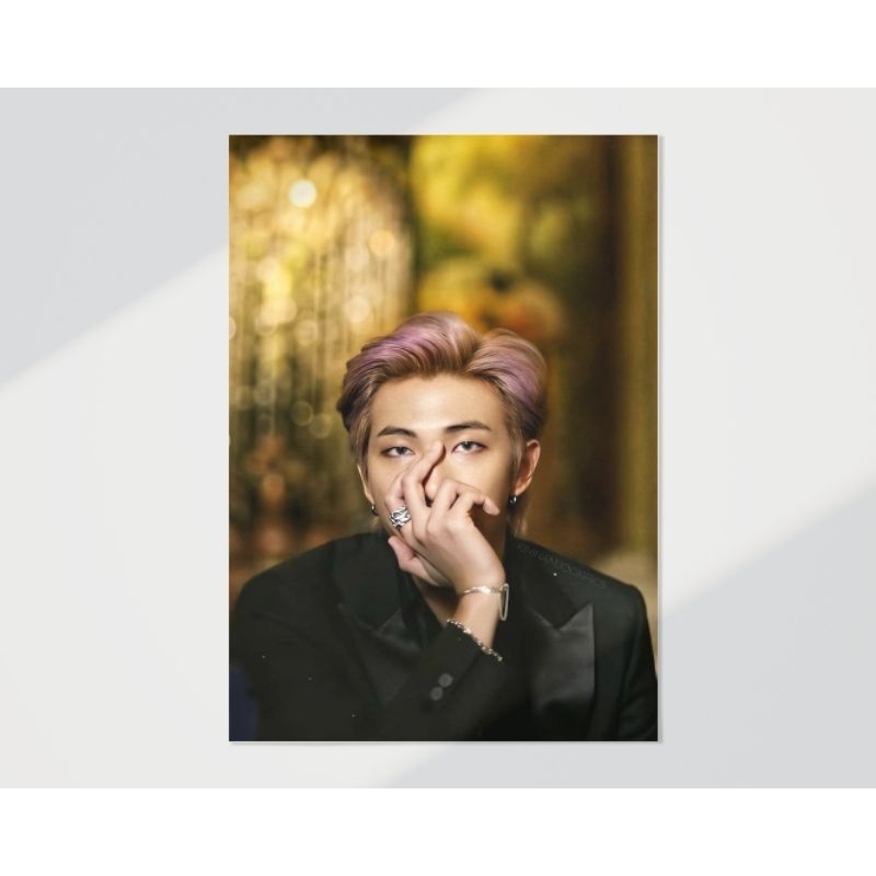 Kpop Bts Rm Kim Nam Joon A4 Size Wallpaper Poster Shopee Philippines