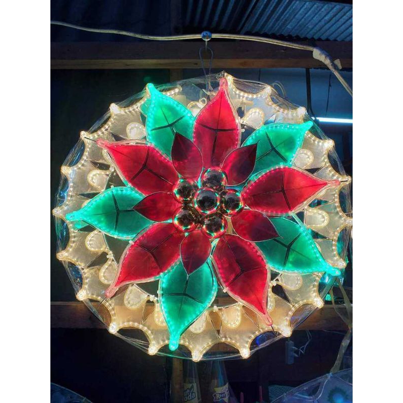 20 INCHES PAROL PURE CAPIZ LED LIGHTS | Shopee Philippines