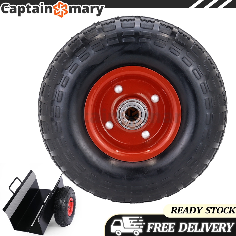 5Inch to 10 InchHeavy Duty Rubber Wheel For Pushcart Trolley | Shopee ...