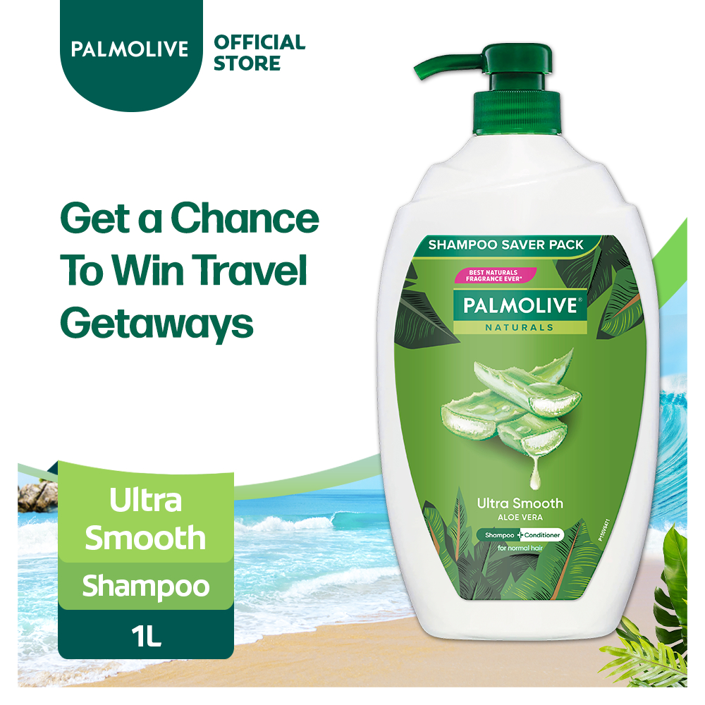 Palmolive Naturals Ultra Smooth Shampoo with Aloe Vera for Normal Hair ...