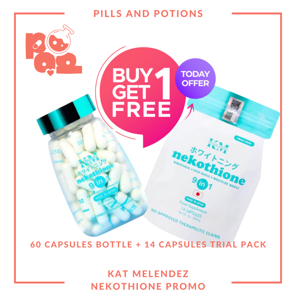 Nekothione 9-in-1 Glutathione Capsules - Buy 1 Get 1 Free, 60 Capsules ...