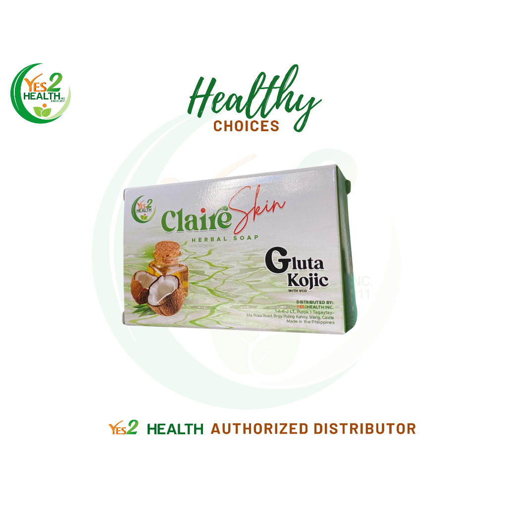 Claire Skin Herbal Soap (Gluta, Kojic with VCO) | Shopee Philippines