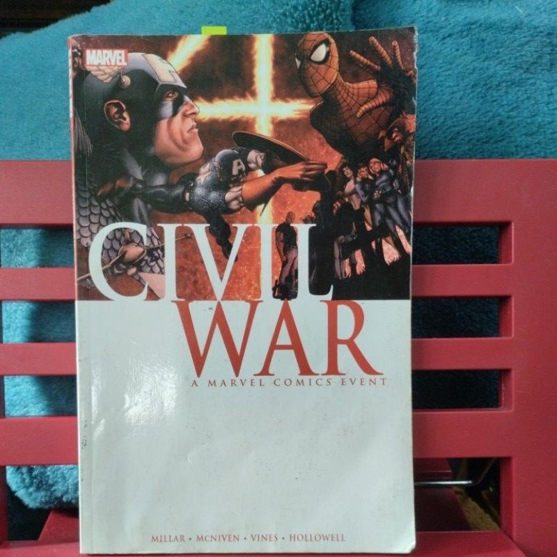 Civil War A Marvel Comics Event by Millar Mcniven | Shopee Philippines