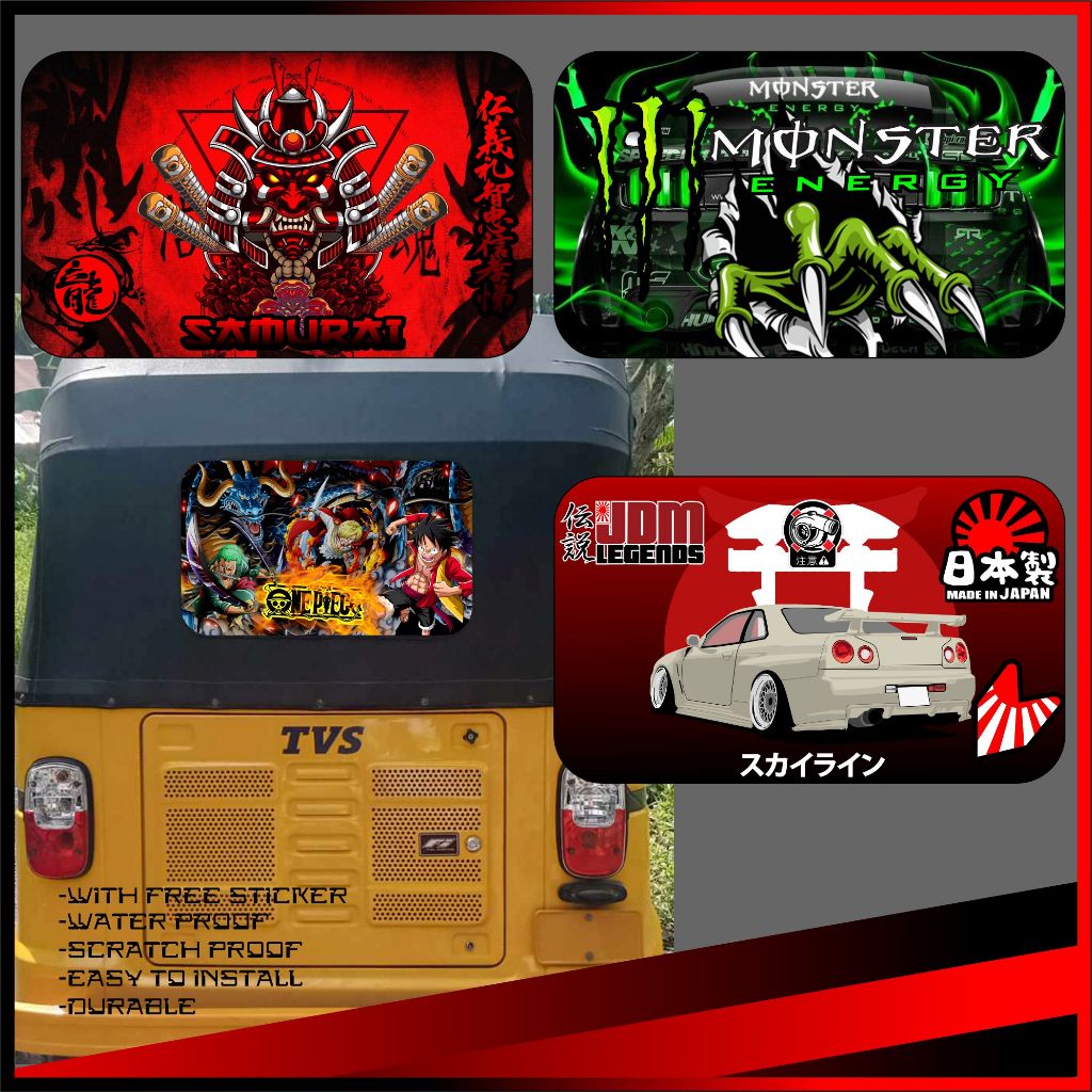 Bajaj TVS Sticker Printed High Quality Dourable and suitable to your ...