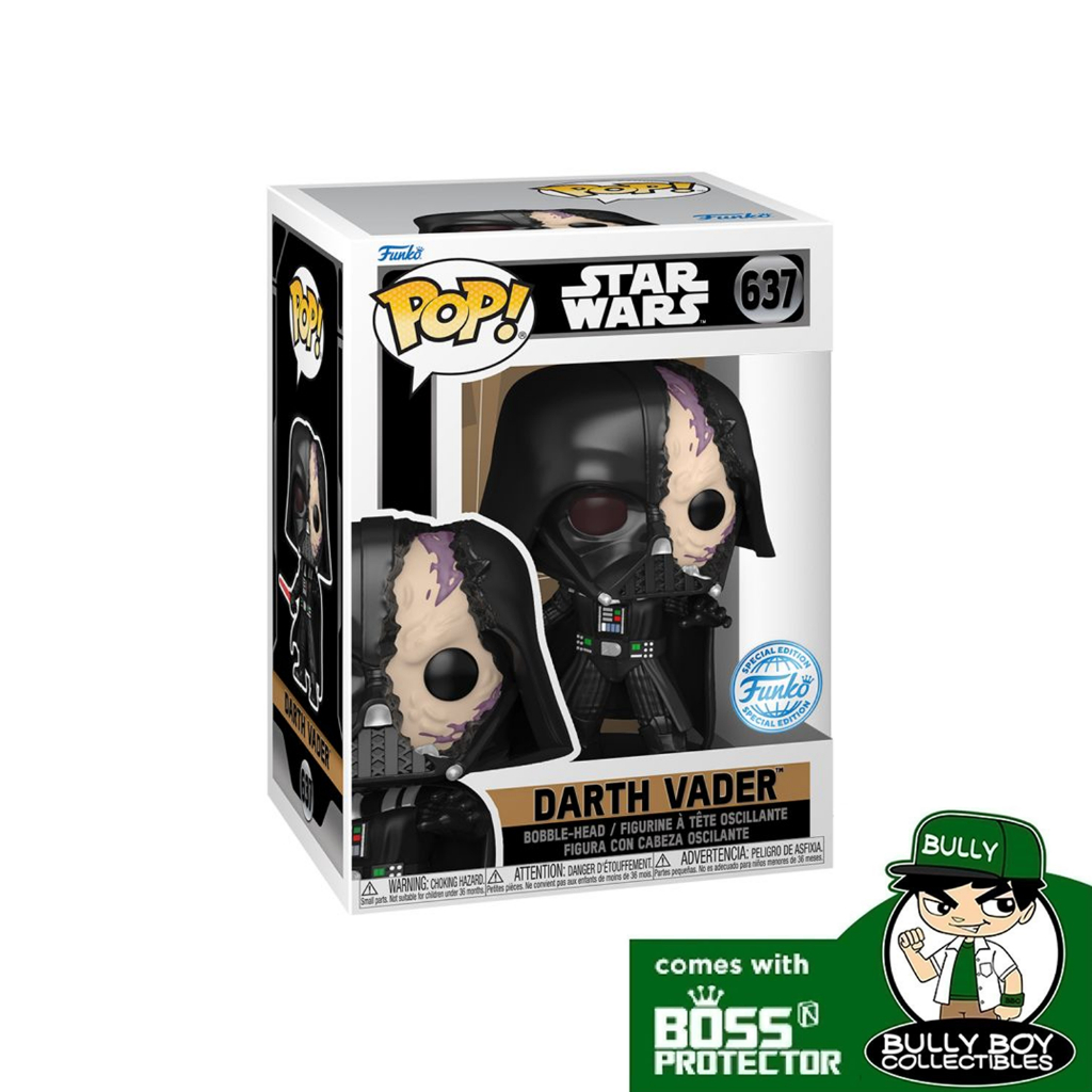 Funko Pop Star Wars - Obi-Wan Kenobi - Darth Vader Damaged Helmet (FSE ...