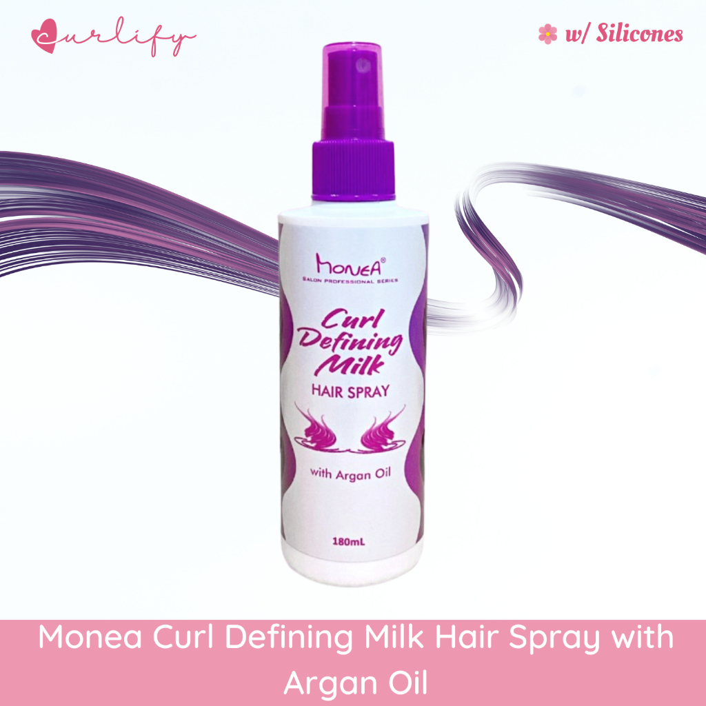 Monea Curl Defining Milk Hair Lotion / Spray | Shopee Philippines