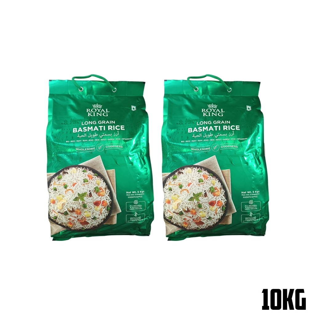 10kg Royal King Long Grain Basmati Rice | Shopee Philippines