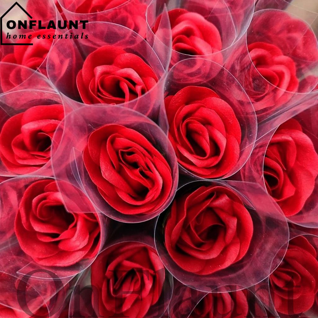 OnFlaunt 12pcs | 38pcs Artificial Rose Valentine's Day Birthday ...