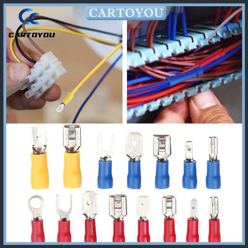 280Pcs Electrical Assorted Insulated Wire Cable Terminal Insulated ...