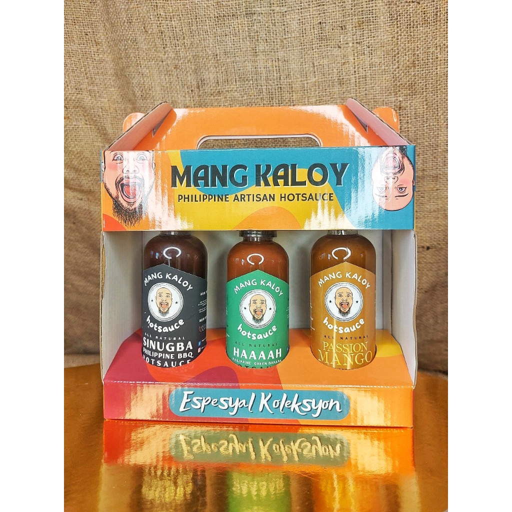 Mang Kaloy Grill[XTRA SPICY] Hot sauce Gift Set | Shopee Philippines