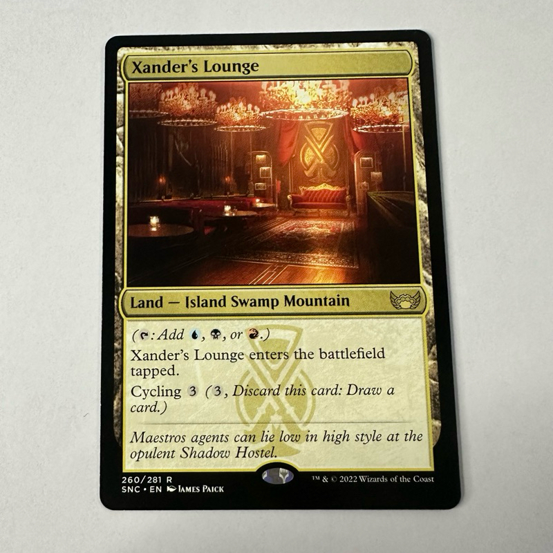 XANDER’S LOUNGE | LAND ISLAND SWAMP MOUNTAIN | STREETS OF NEW CAPENNA ...